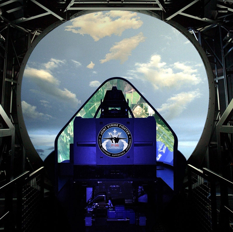 F-35 Pilot Training Uses Advanced Simulation Technology | RGB Spectrum