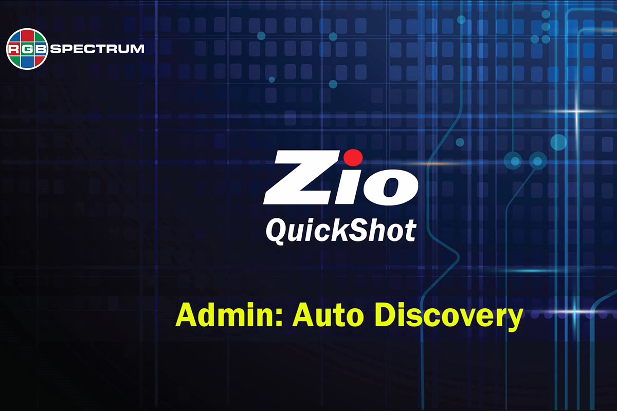 Explore Zio’s Powerful, Simple User Interface | RGB Spectrum